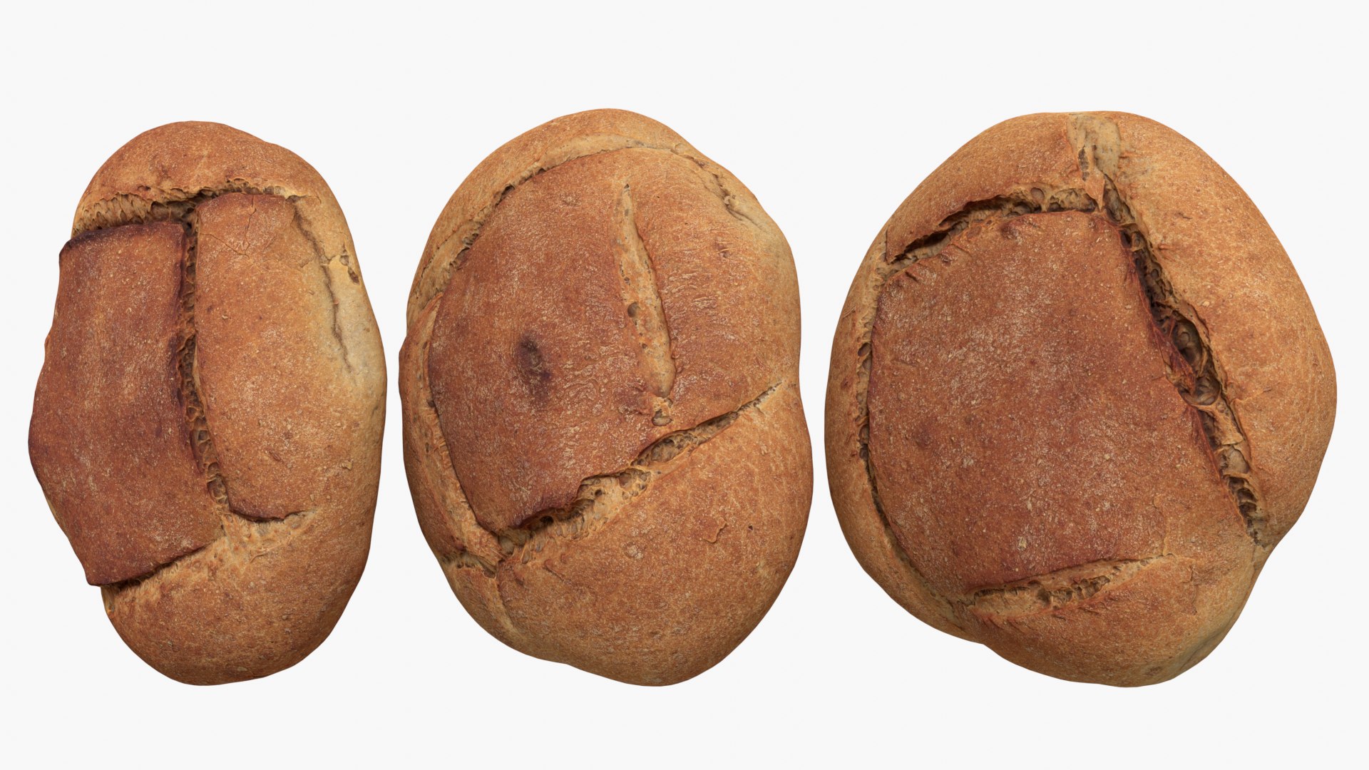 3d Scan Breads T5 3D model - TurboSquid 1816842