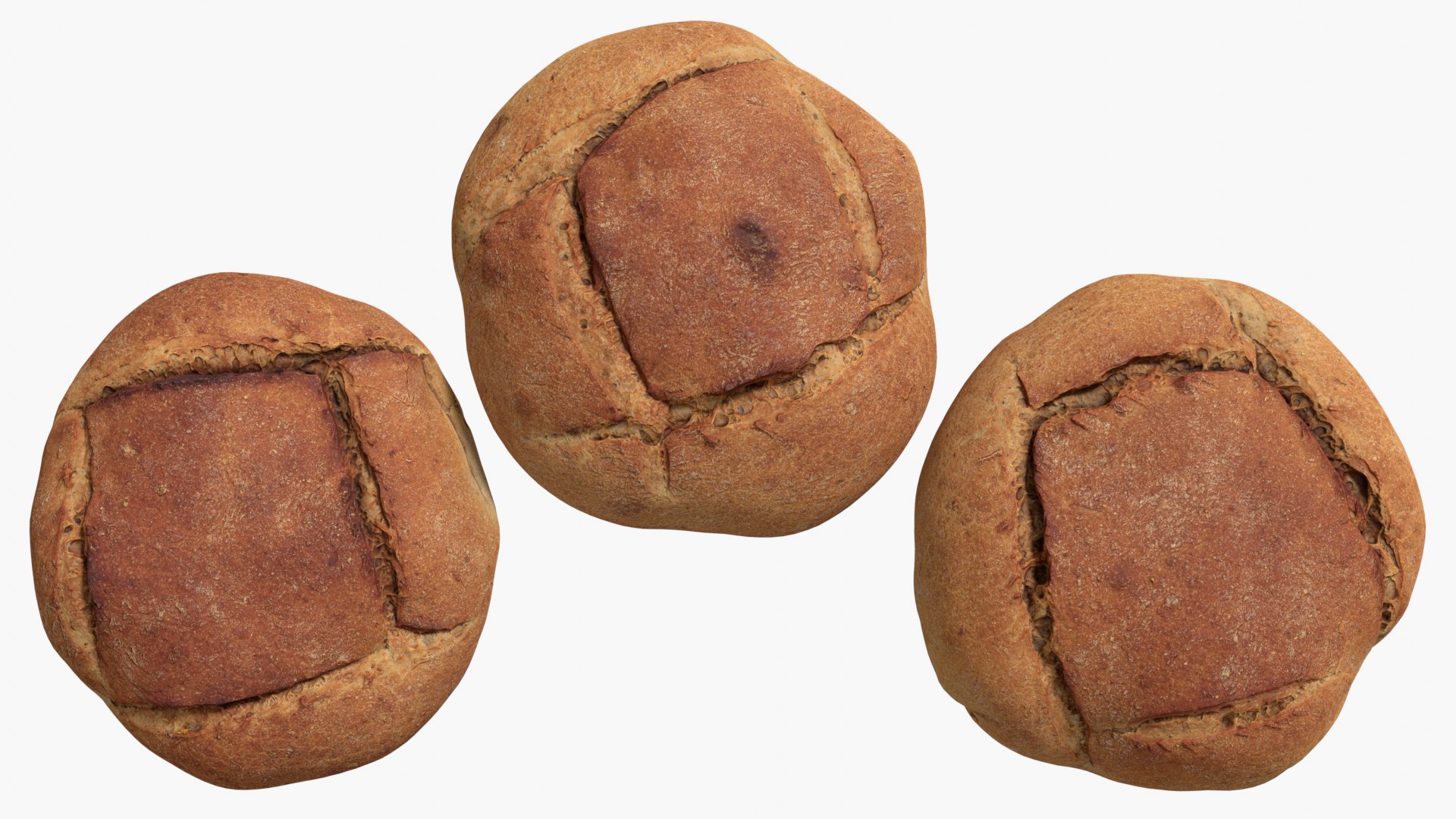 3d Scan Breads T5 3D model - TurboSquid 1816842