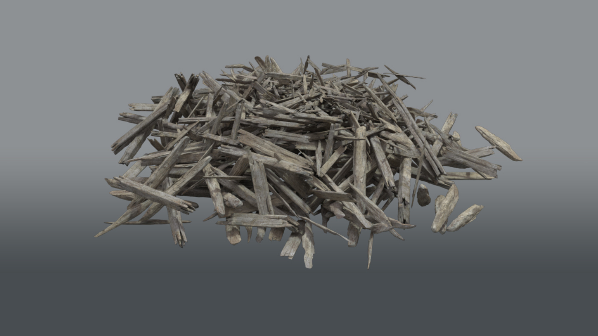 3D Pile Wood - TurboSquid 1181816