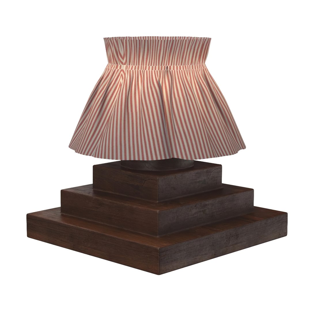 BAR-300 Make Shade Ruffled Model - TurboSquid 1961470