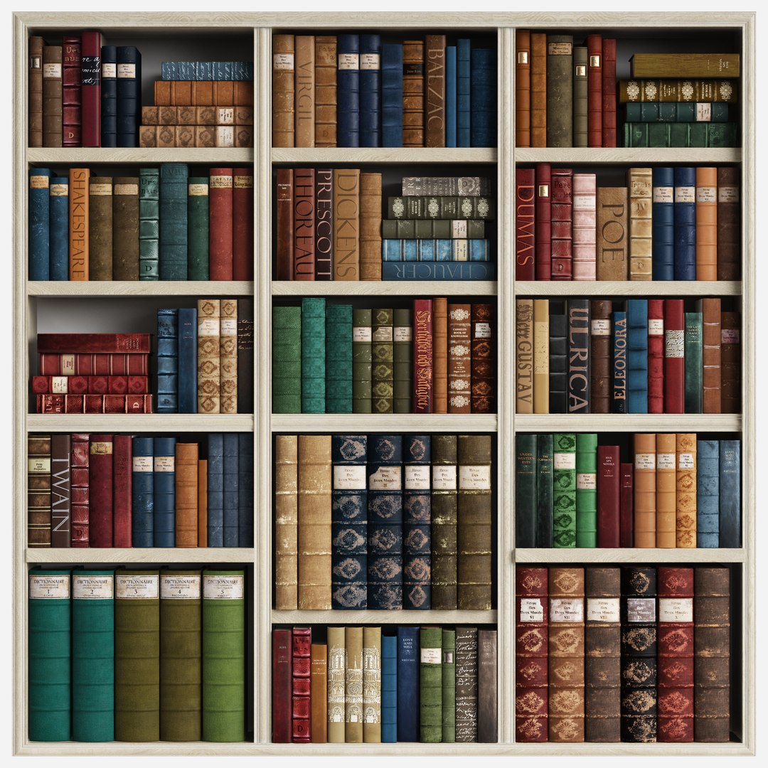 Classic Books 47 3D model - TurboSquid 2055031