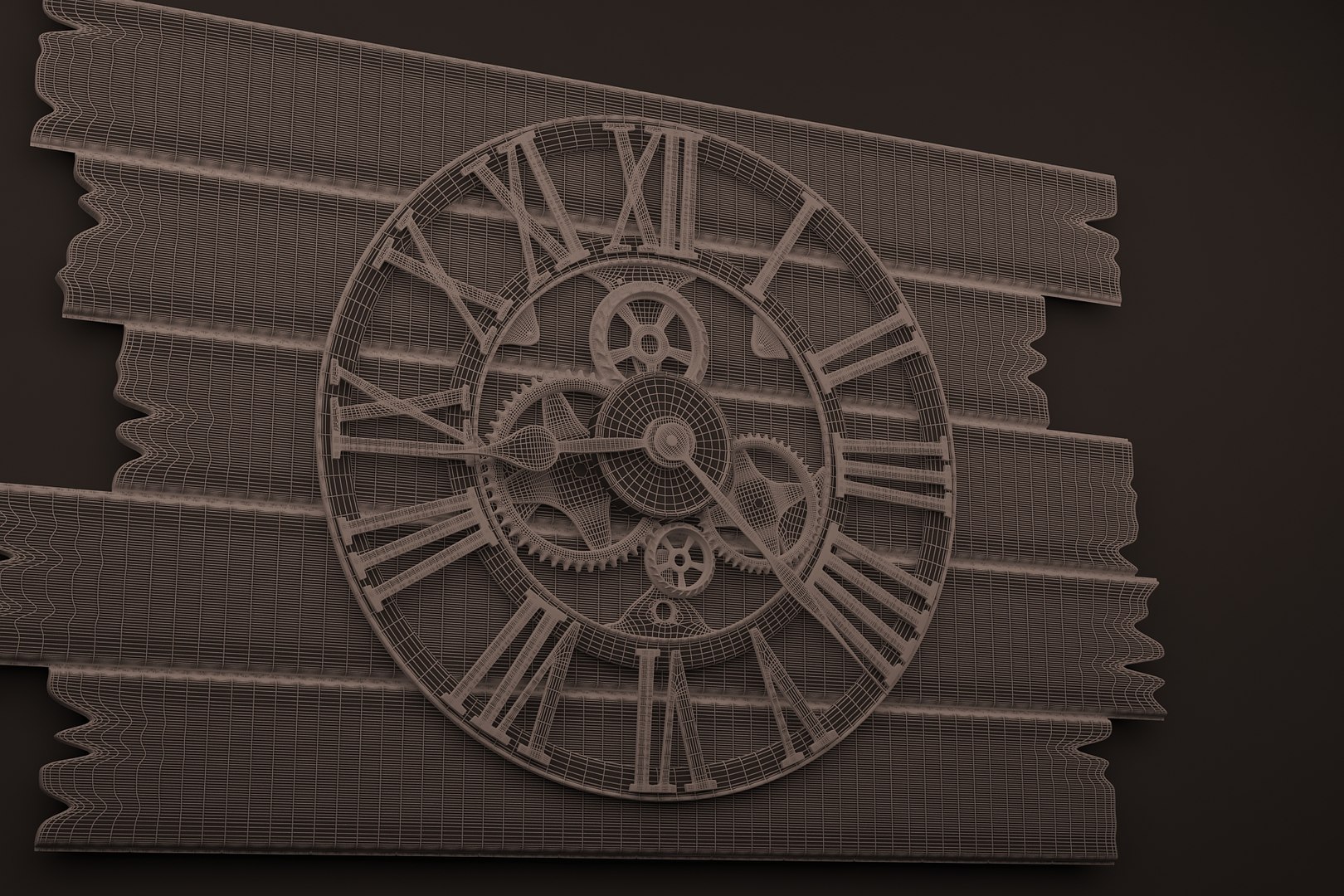 3d Clock Loft