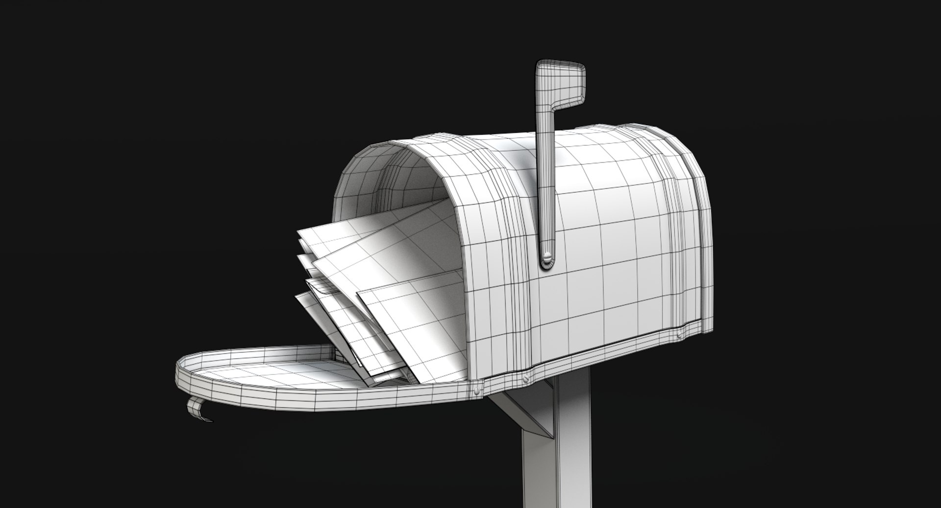 maya opened mailbox