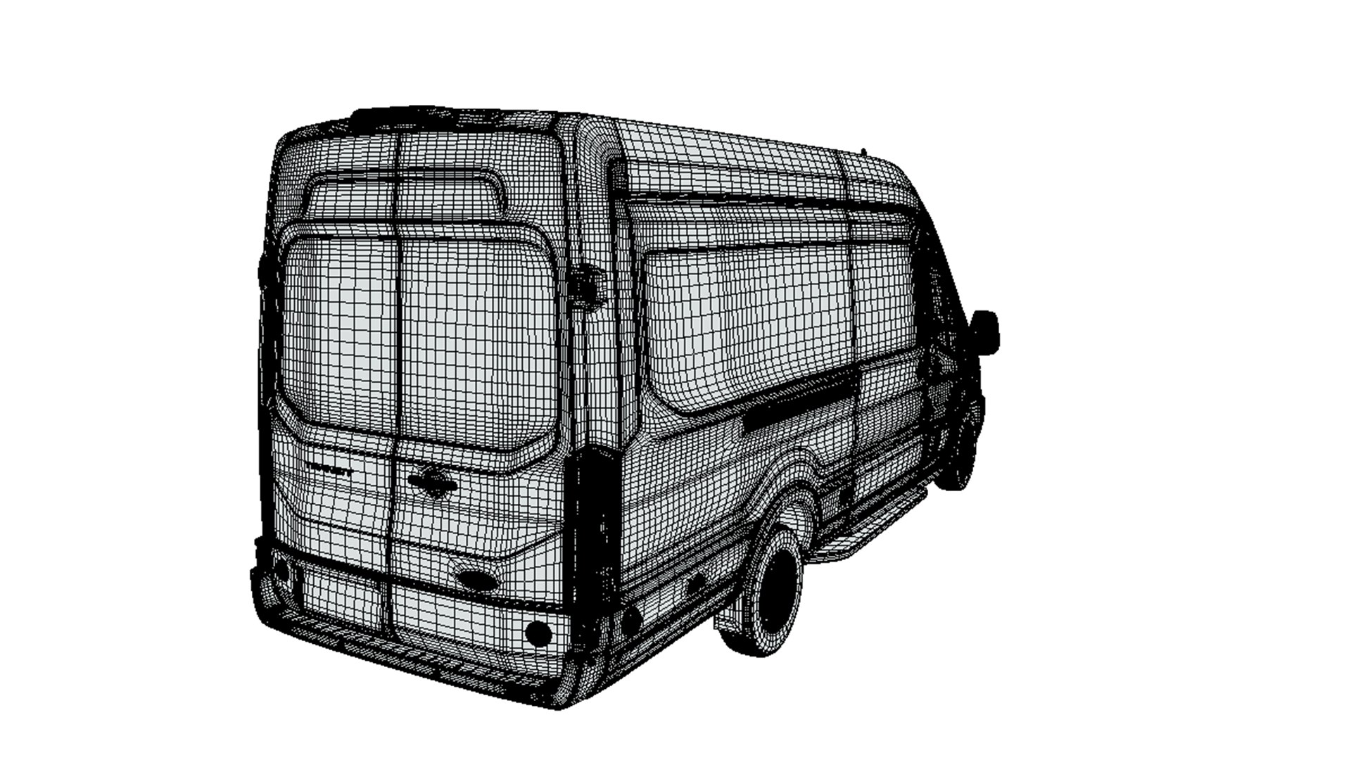 3D Ford Transit H3 390 L4 Model - TurboSquid 2261077