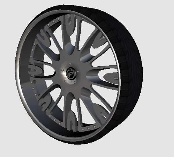 Chinchilla x103 dub forged 3D model - TurboSquid 1593153