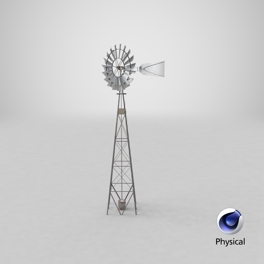 Windmill-02 Model - TurboSquid 1160386