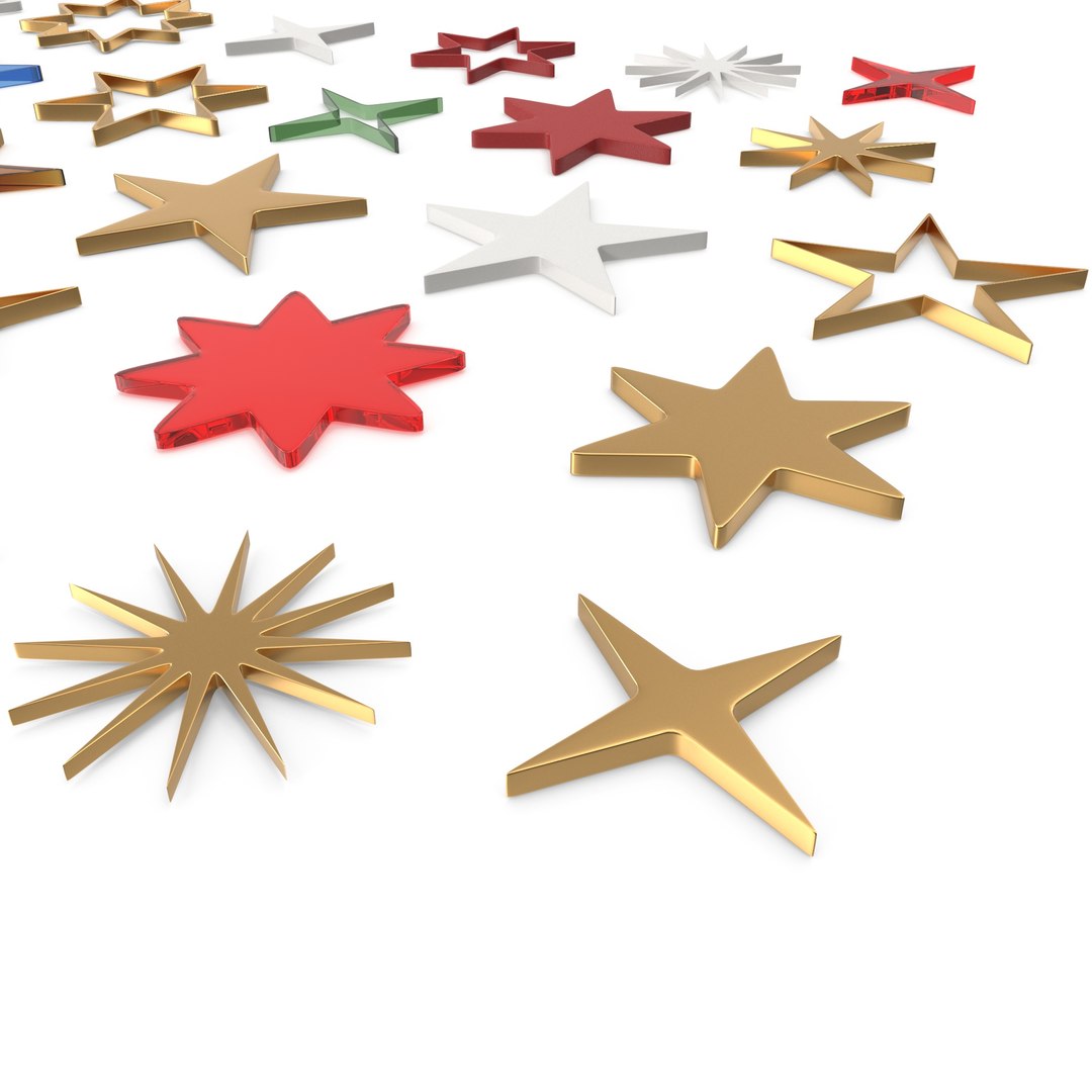 Stars 3D Model - TurboSquid 2224970