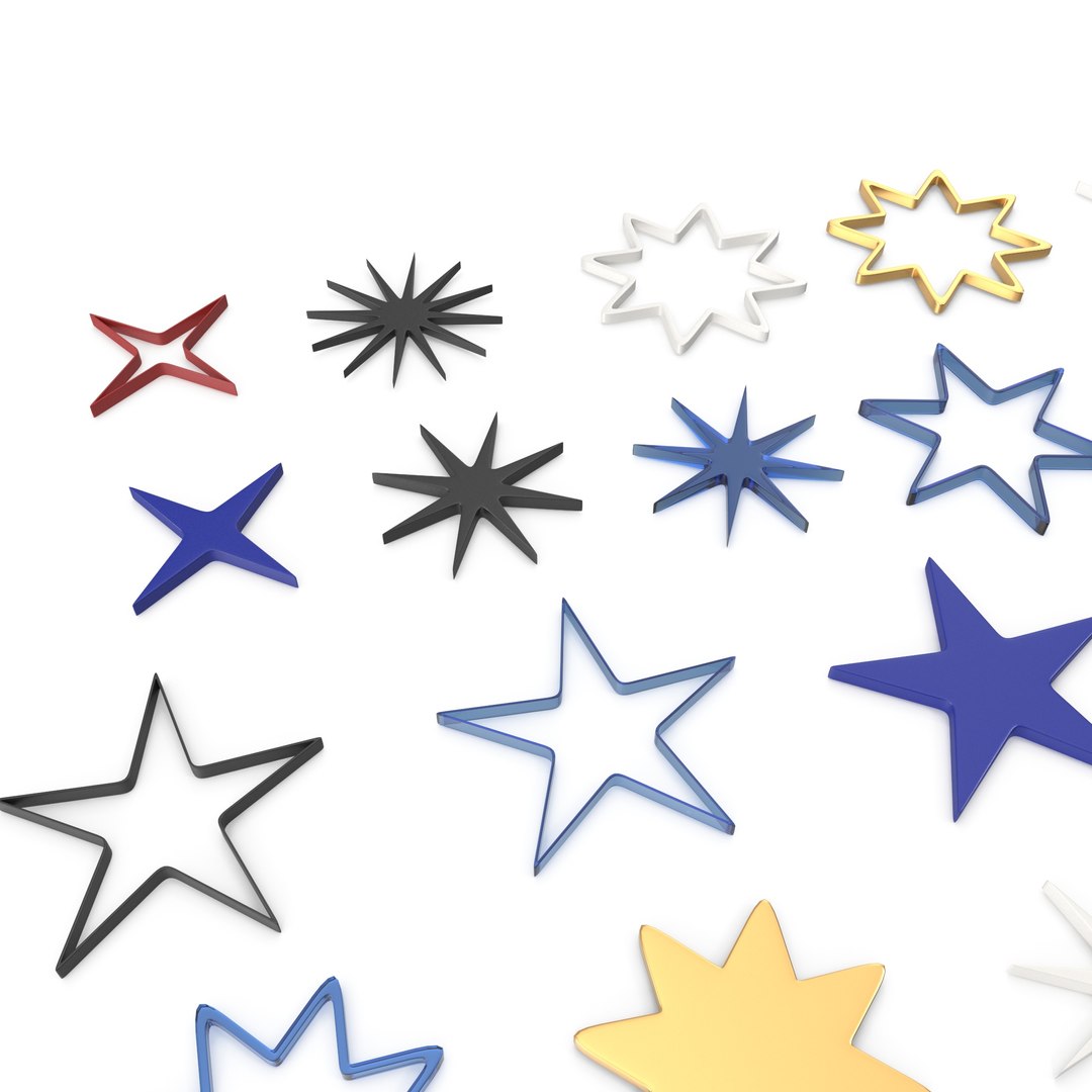 Stars 3D Model - TurboSquid 2224970