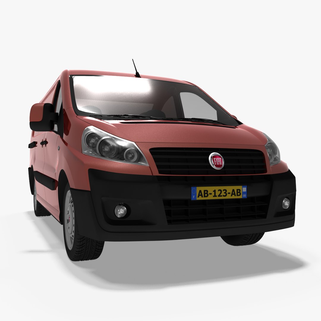 Fiat Scudo 3d Model