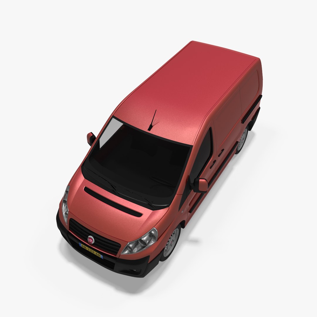 Fiat Scudo 3d Model