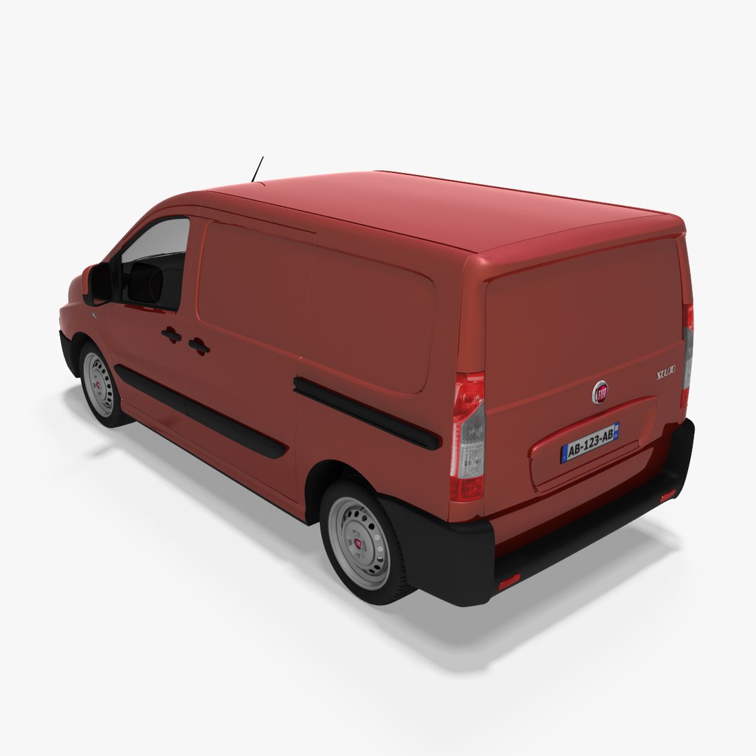 Fiat Scudo 3d Model