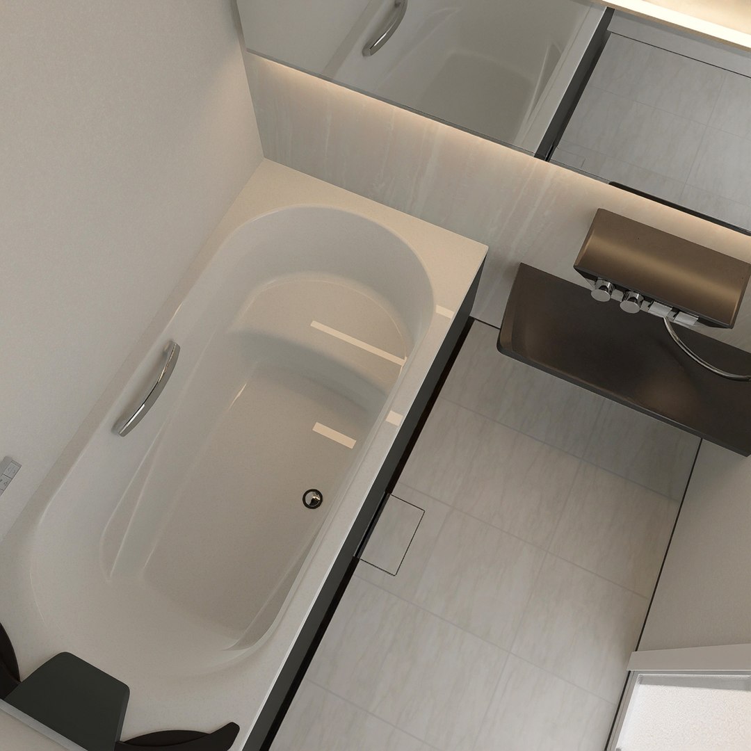 Japan UNIT BATHROOM 1616 Takara Standard GRANSPA Model - TurboSquid 2137424