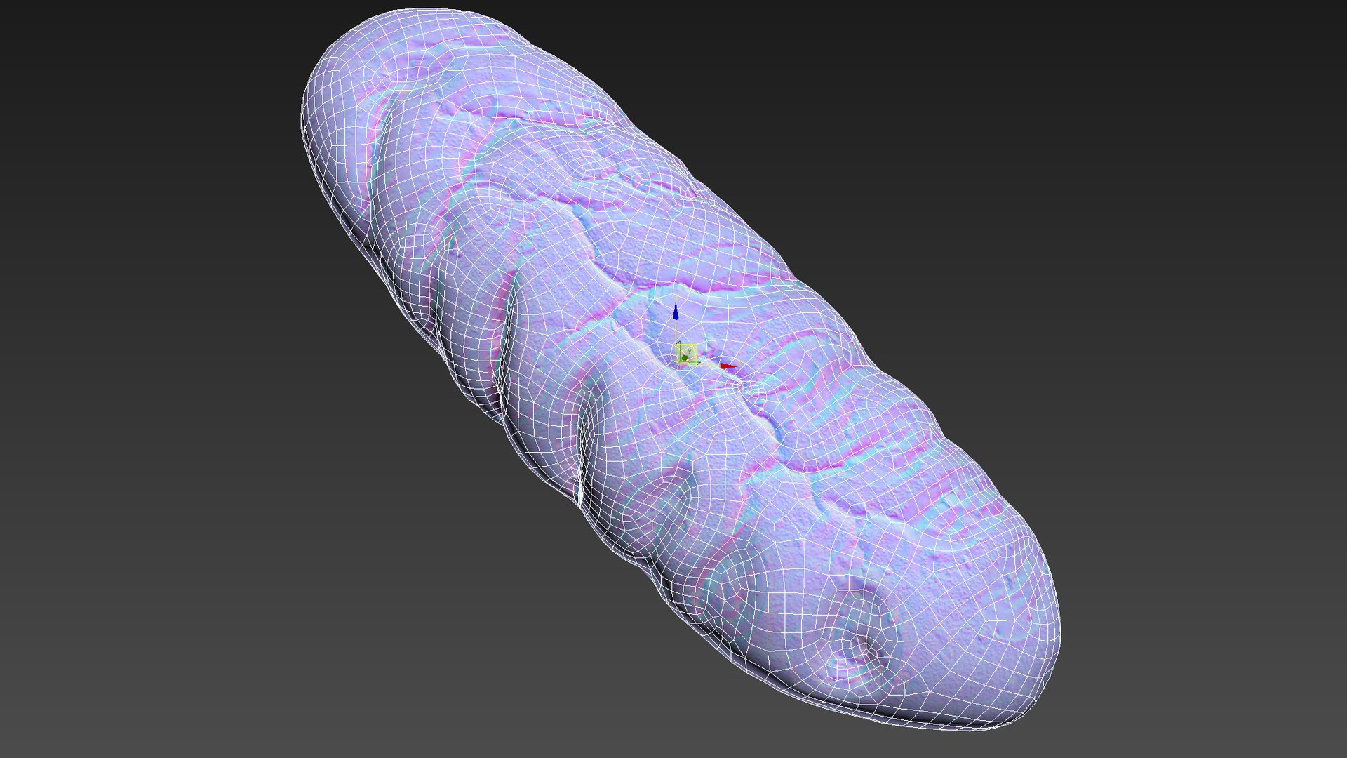 3D Whole Grain Bread With Seeds Model - TurboSquid 1967206