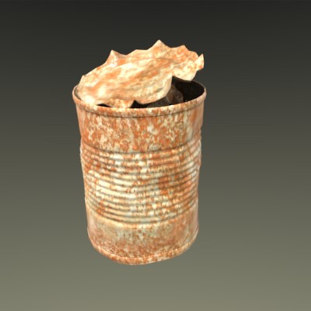 3d rusty model