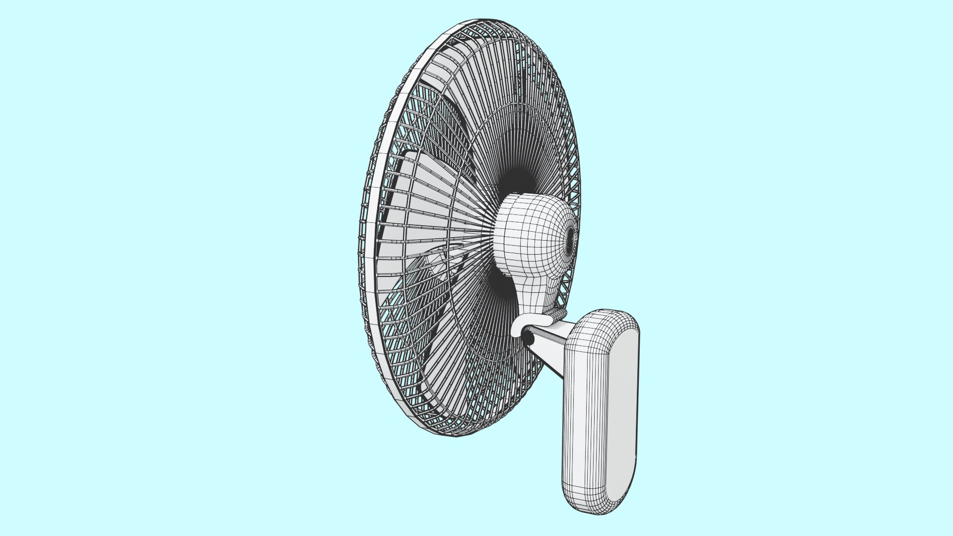 Wall Fan 3D - TurboSquid 1879722