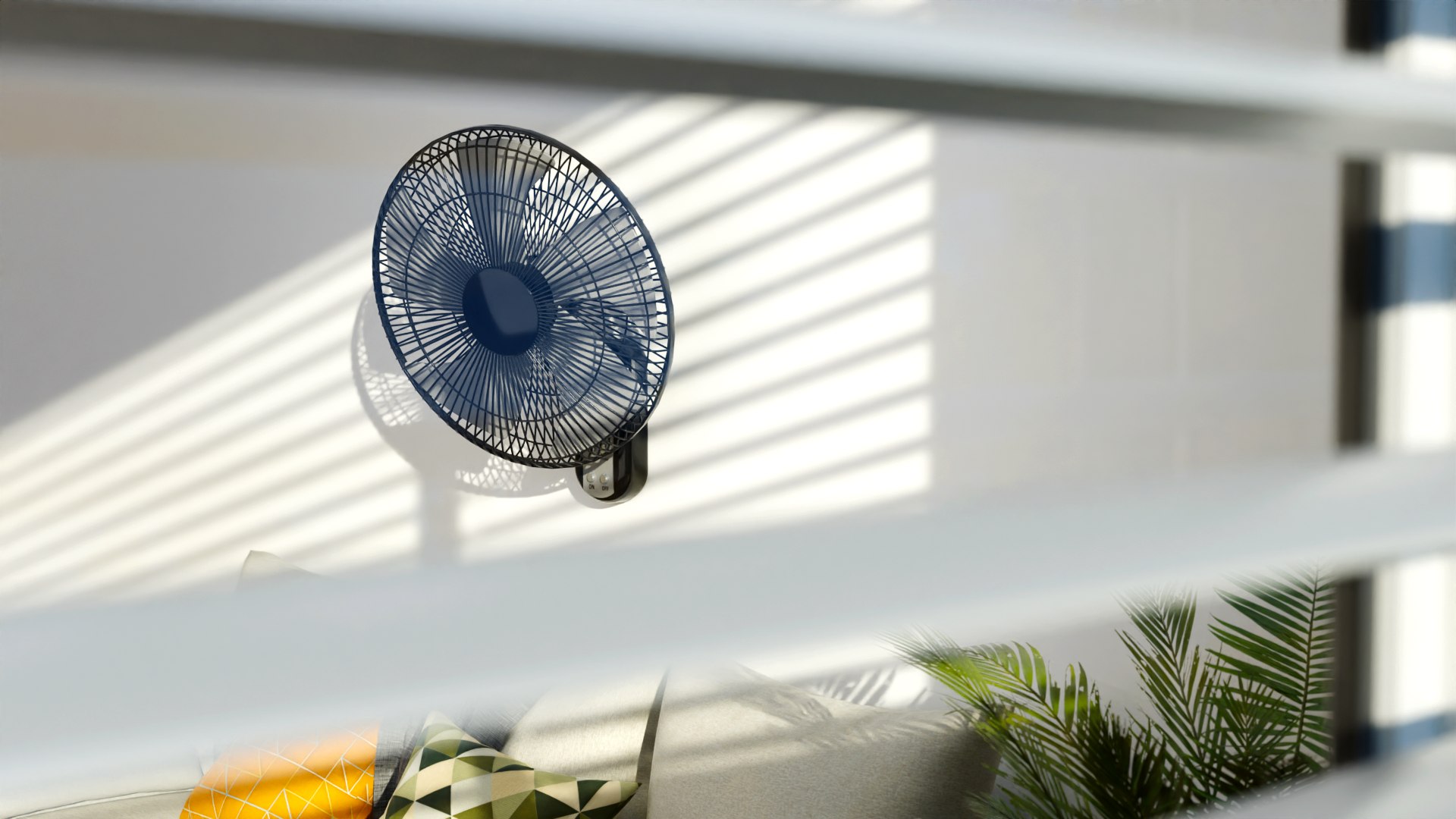 Wall Fan 3D - TurboSquid 1879722