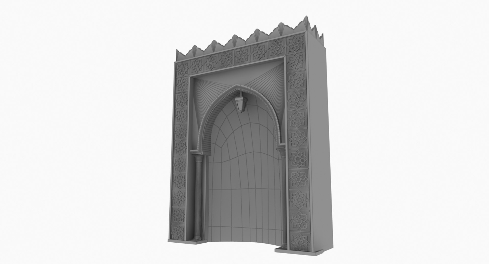 Mosque Altar 3D Model - TurboSquid 1411840