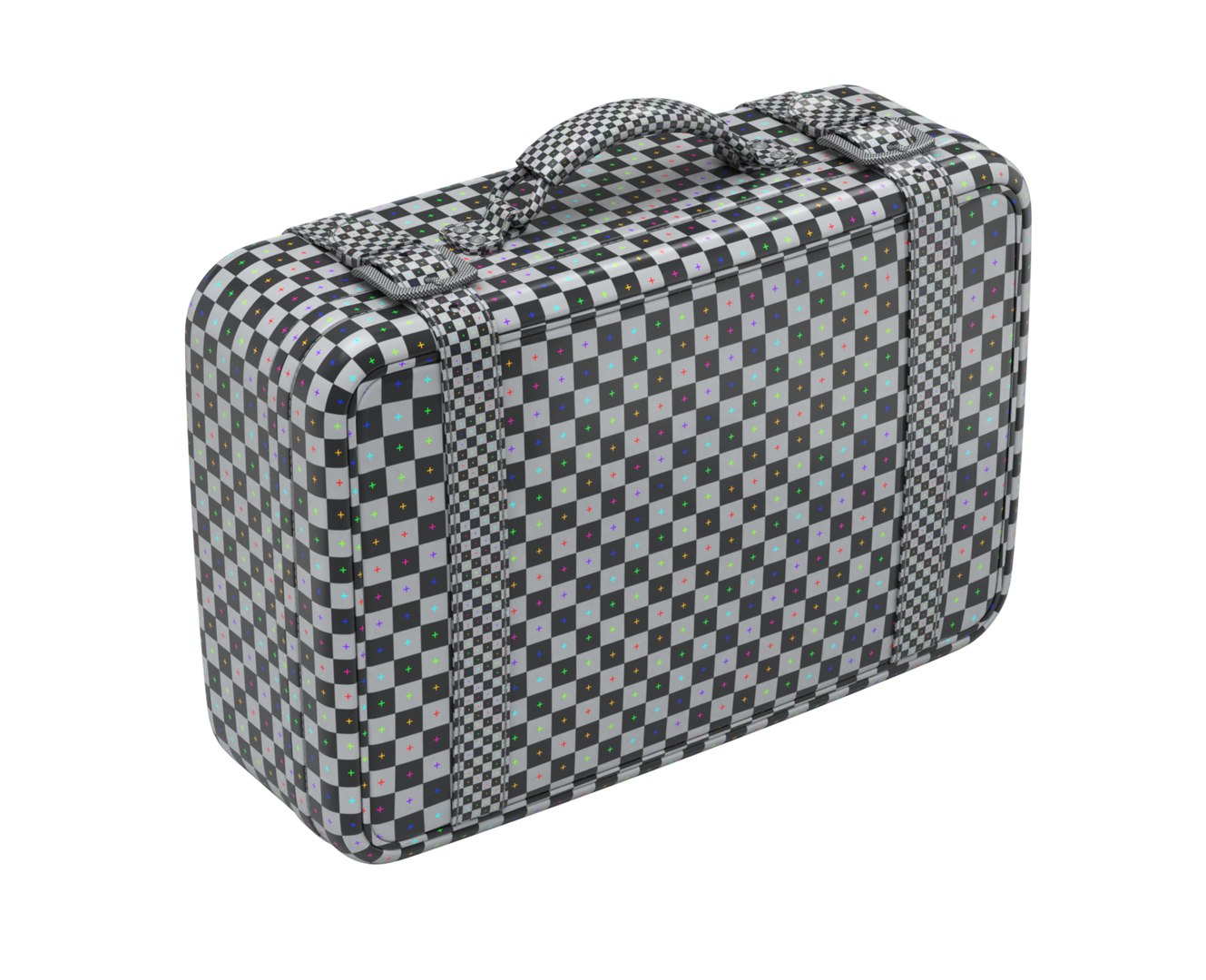 3D model Leather Retro Suitcase - TurboSquid 2012289