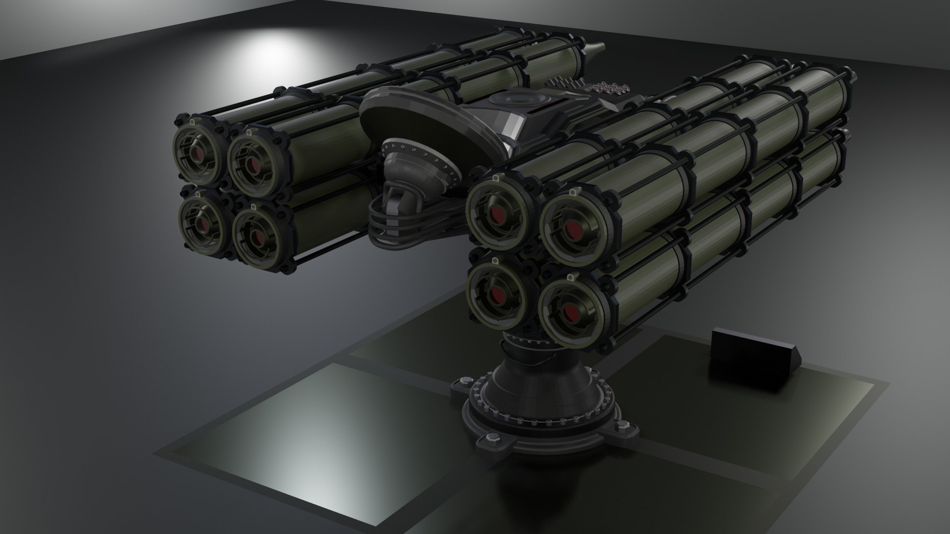 3D Rocket Launcher - TurboSquid 1873778