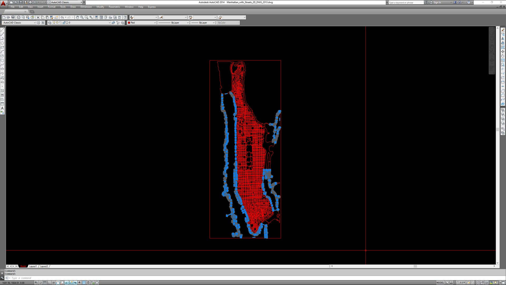 Manhattan Map 2D To 3D With CNC Cutting Model - TurboSquid 1835281
