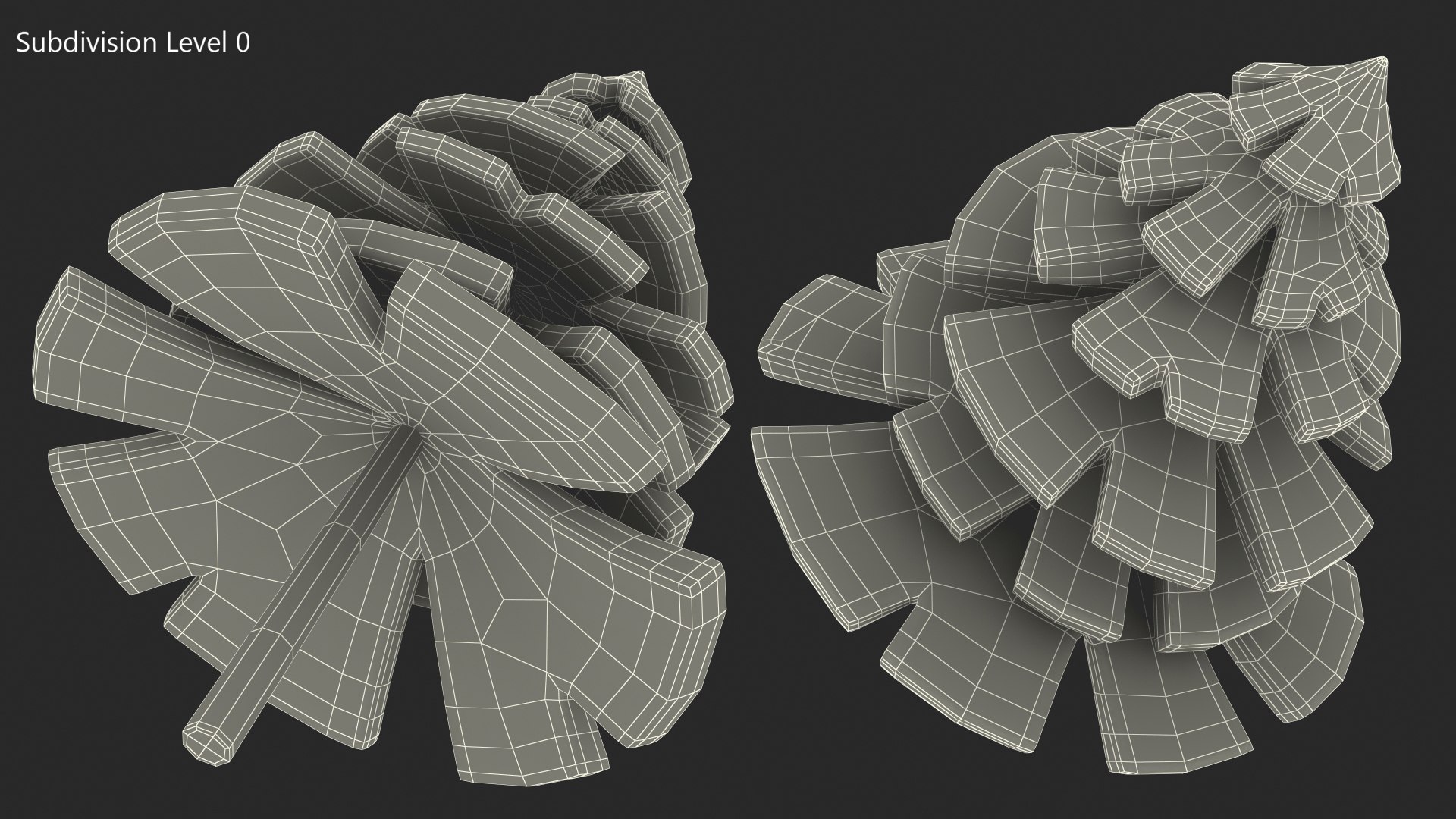 Fur Tree Cartoon Style Simple Coloring model - TurboSquid 2169092