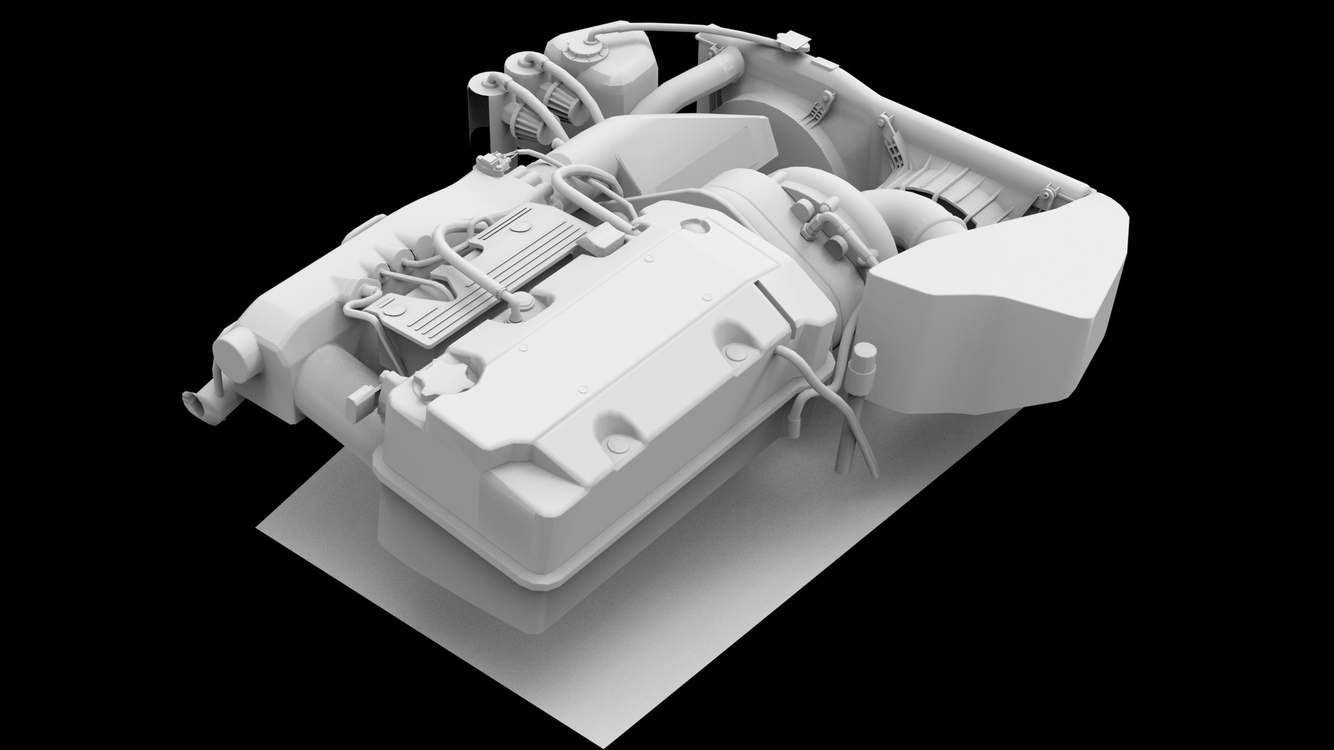 3D Honda F20C S2000 Supercharged Model - TurboSquid 2322249