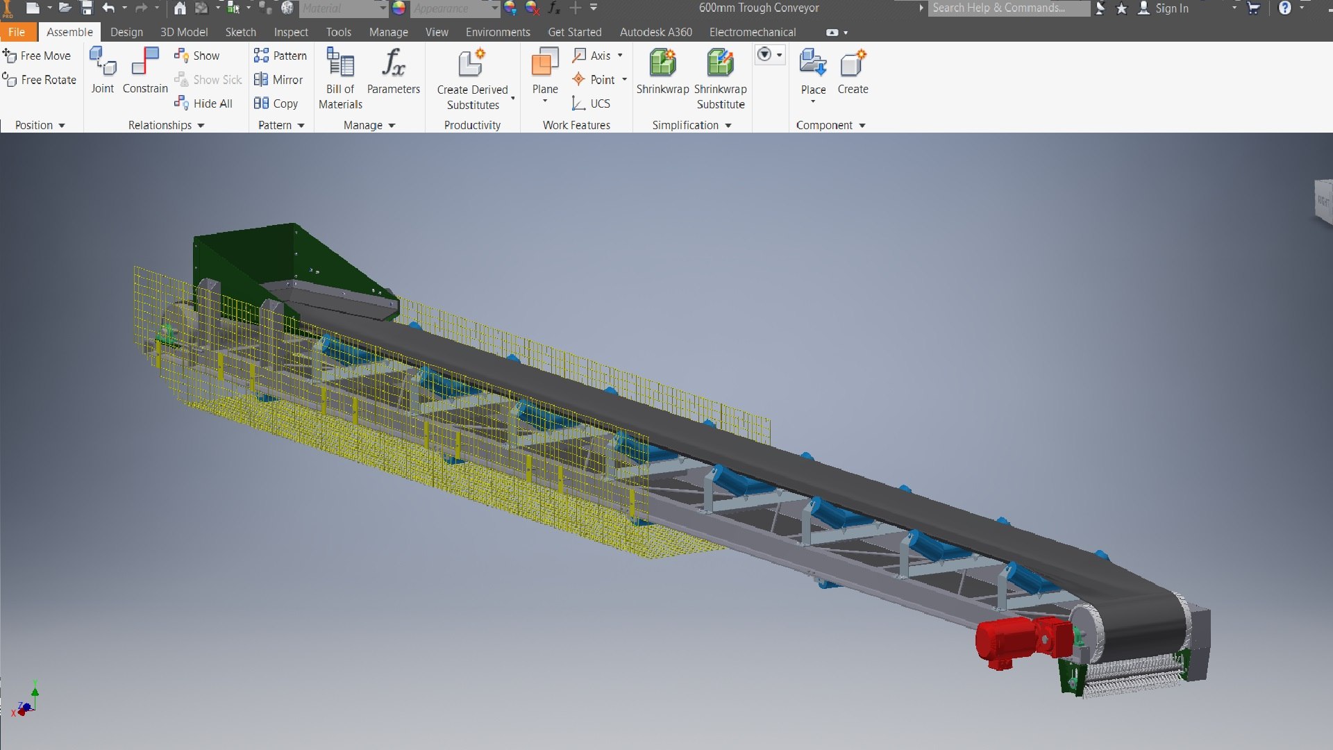 Trough Conveyor 3D Model 3D Model - TurboSquid 2369469