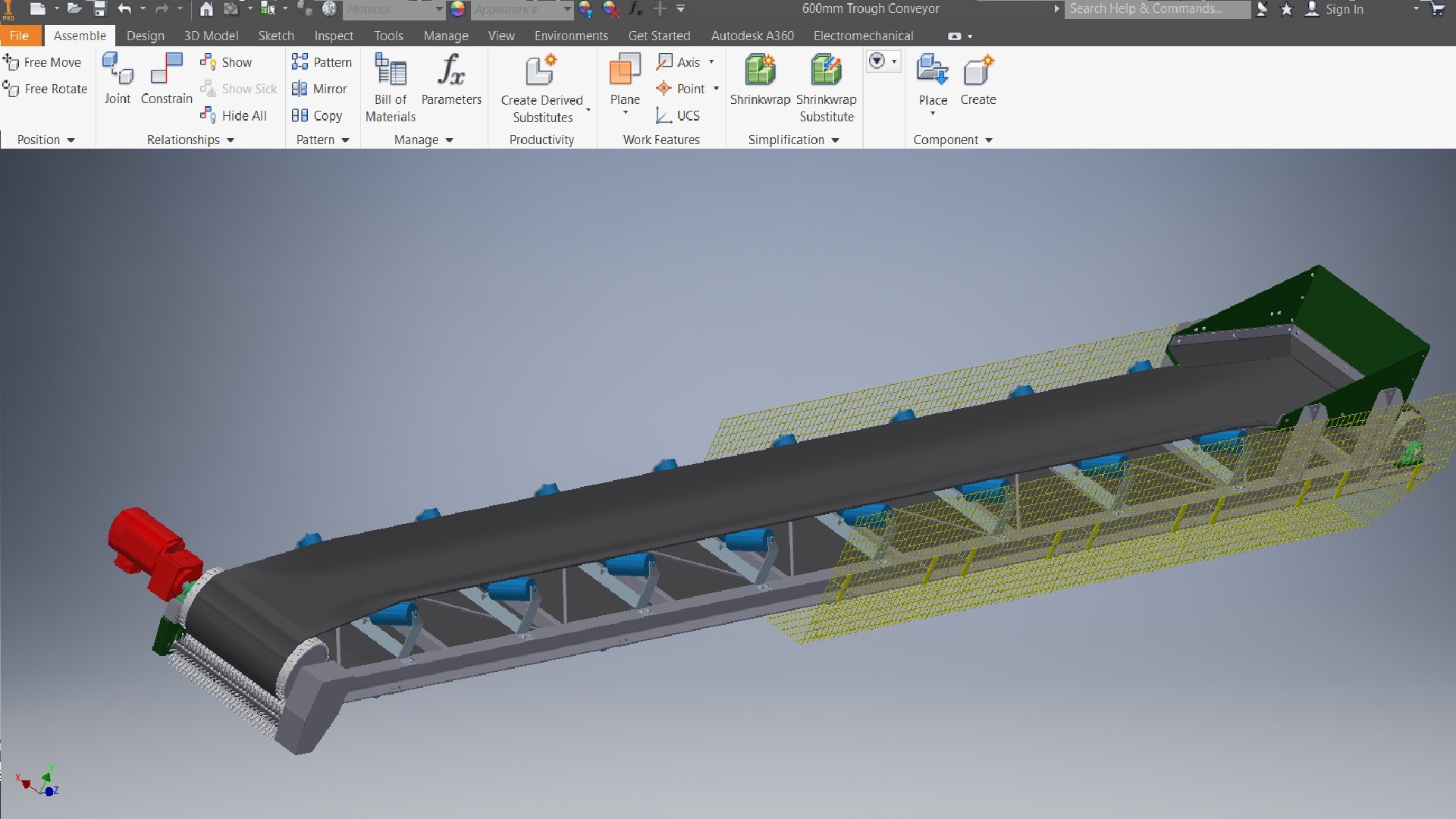 Trough Conveyor 3D Model 3D Model - TurboSquid 2369469