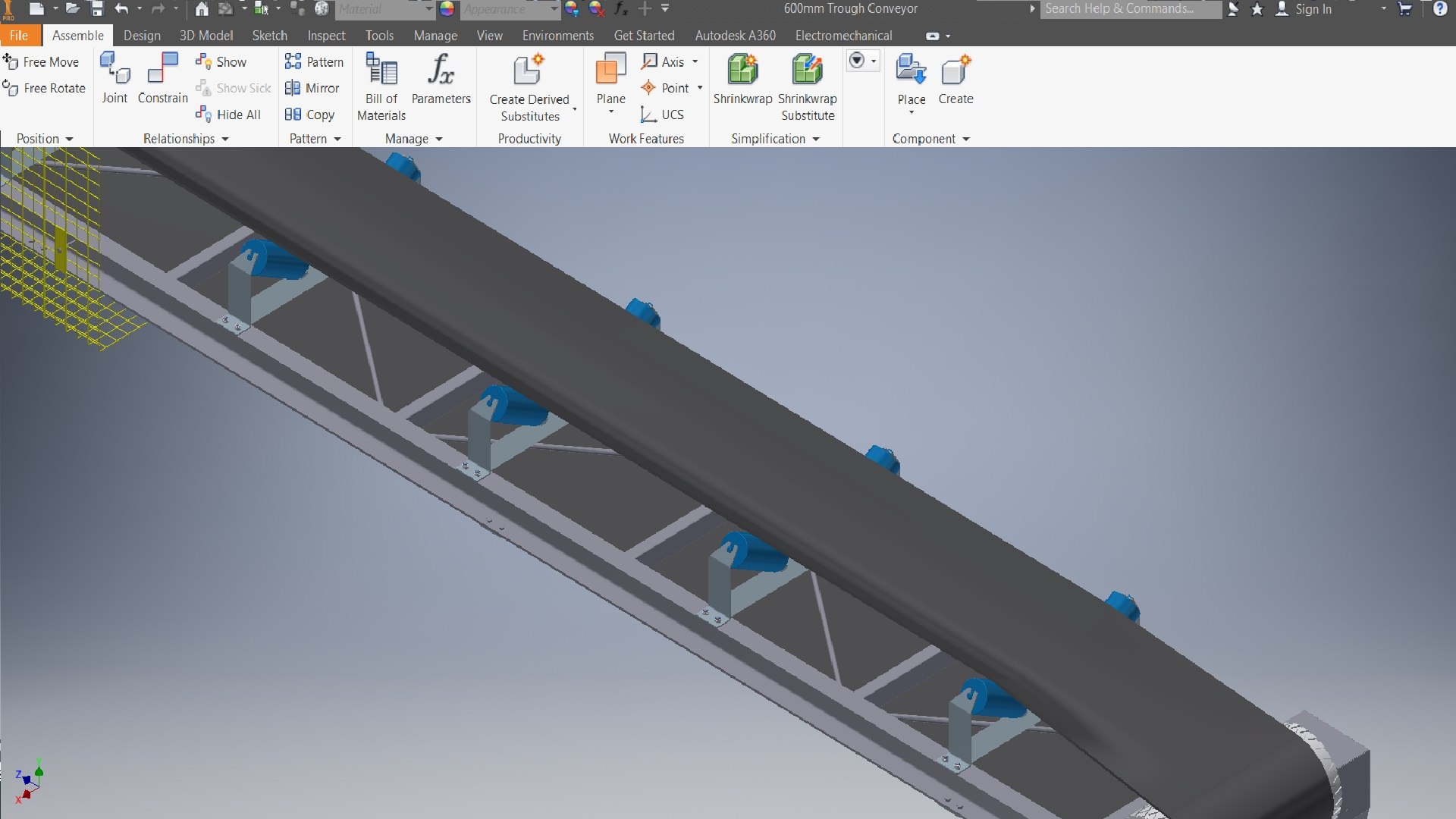 Trough Conveyor 3D Model 3D Model - TurboSquid 2369469
