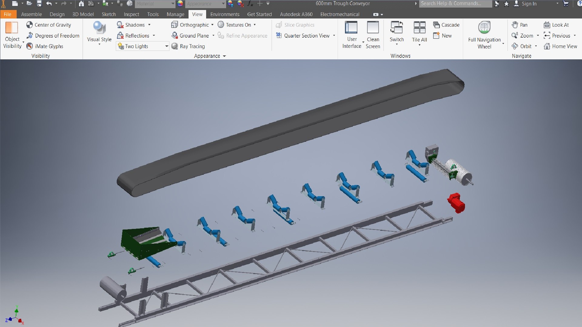 Trough Conveyor 3D Model 3D Model - TurboSquid 2369469