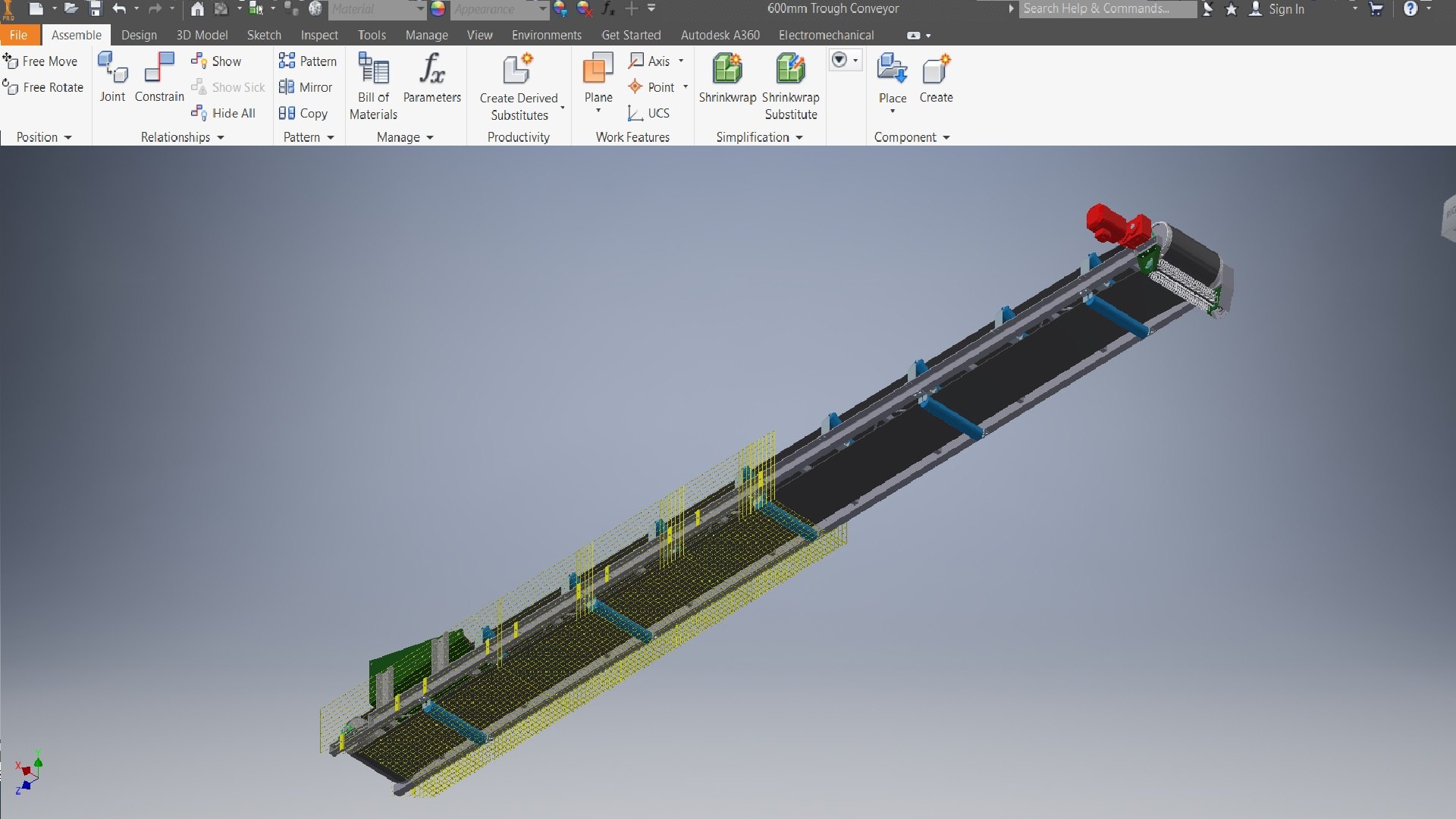 Trough Conveyor 3D Model 3D Model - TurboSquid 2369469