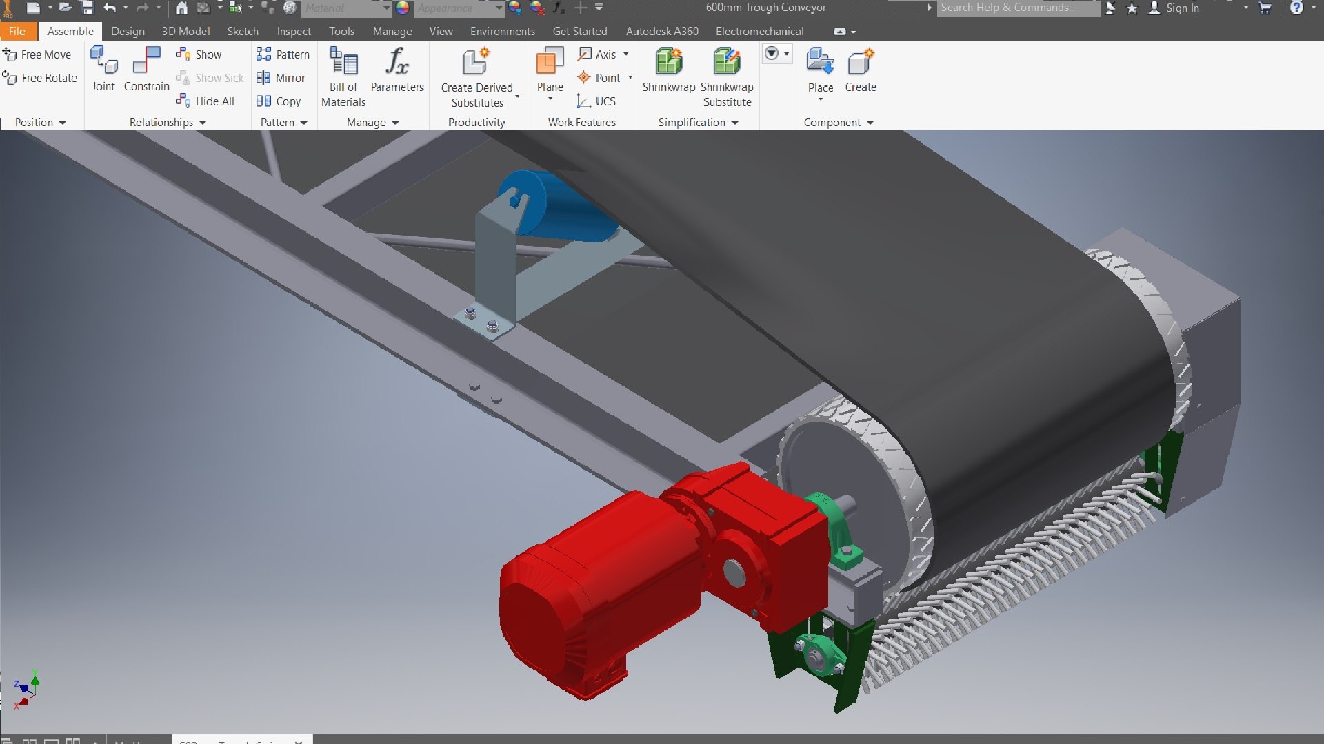 Trough Conveyor 3D Model 3D Model - TurboSquid 2369469