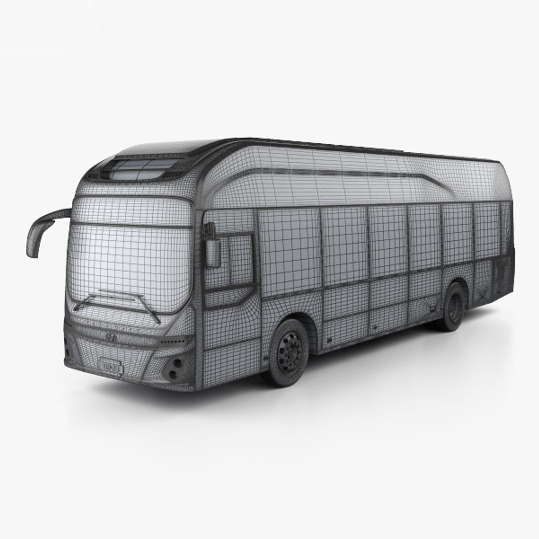 modelo 3d Hyundai ELEC CITY Bus 2017 - TurboSquid 1479872