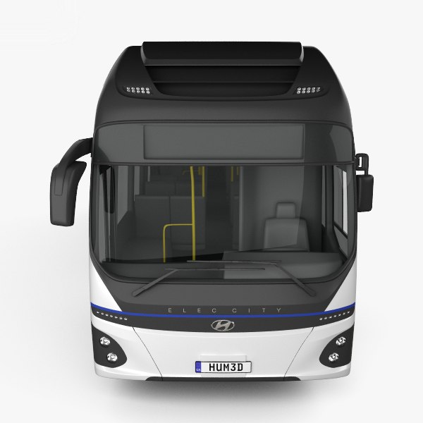 3D модель Hyundai ELEC CITY Bus 2017 - TurboSquid 1479872