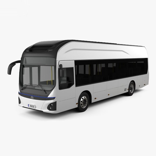modelo 3d Hyundai ELEC CITY Bus 2017 - TurboSquid 1479872