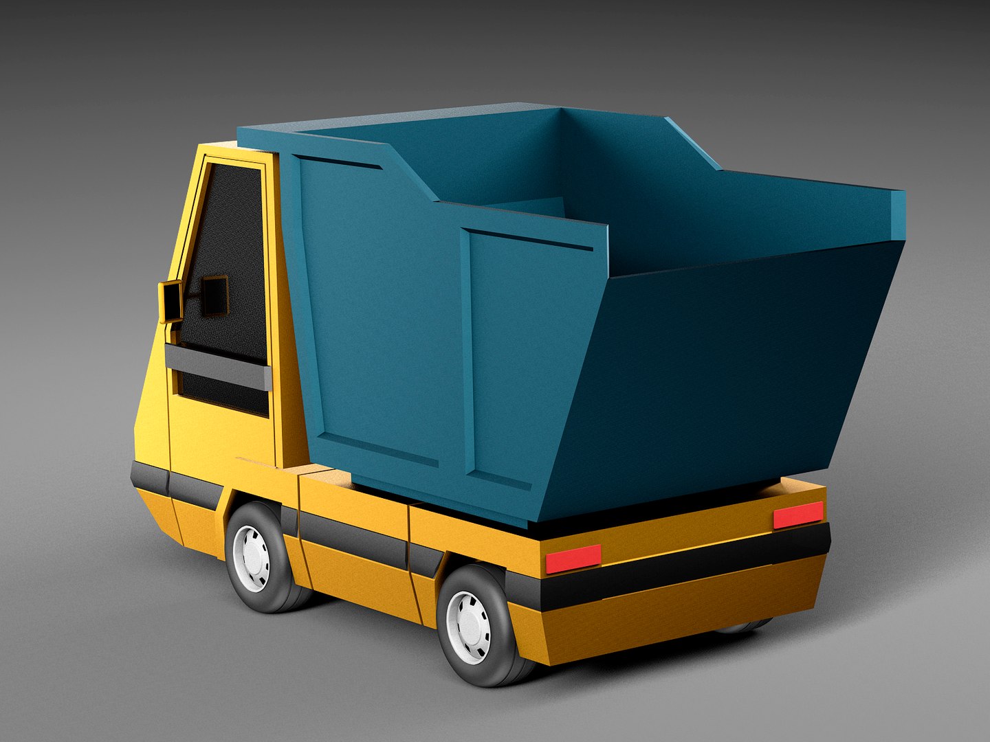 3D Cartoon Car Model - TurboSquid 1210836