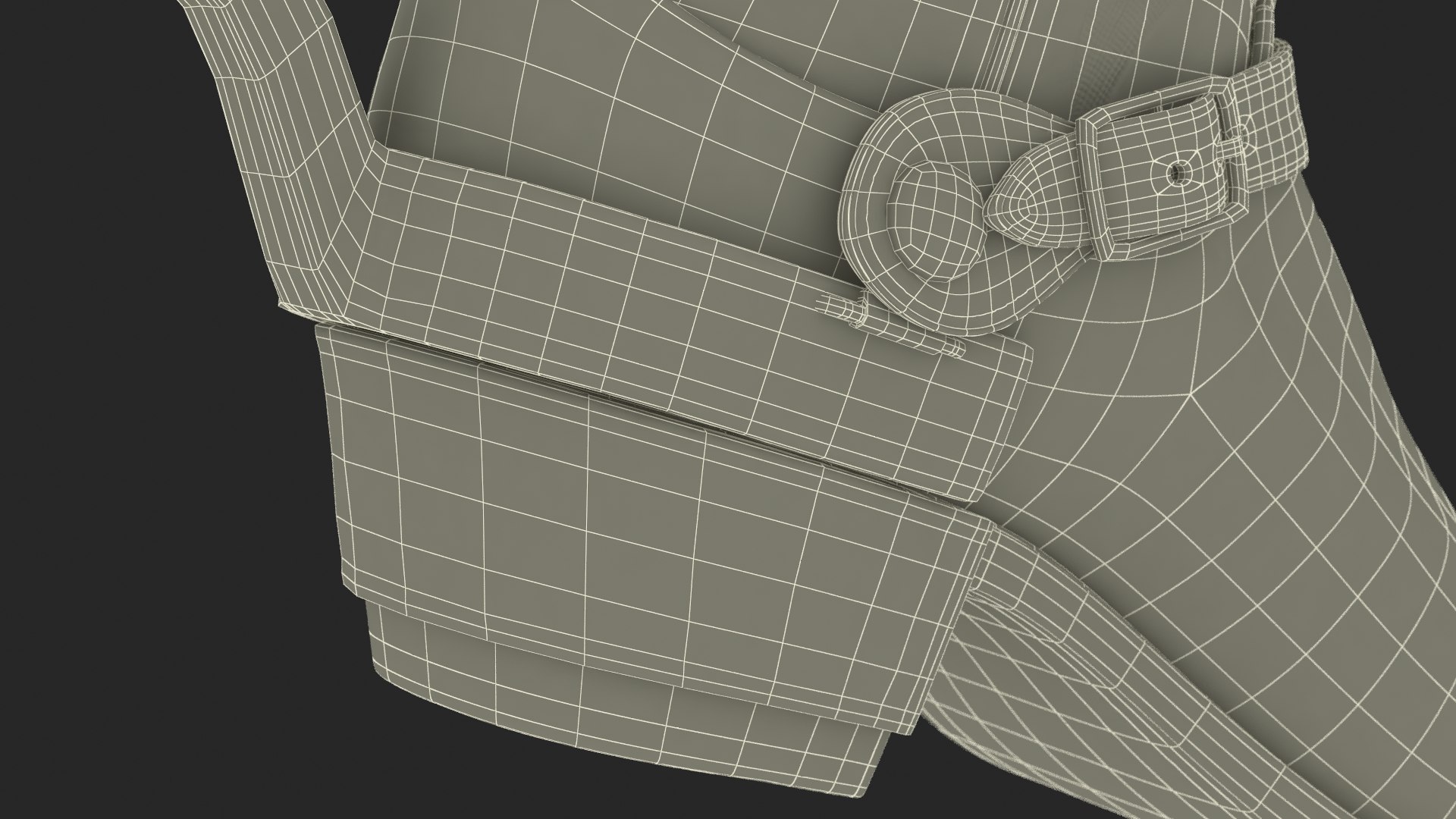 3D Western Cowboy Boots With Spur Model - TurboSquid 2209606