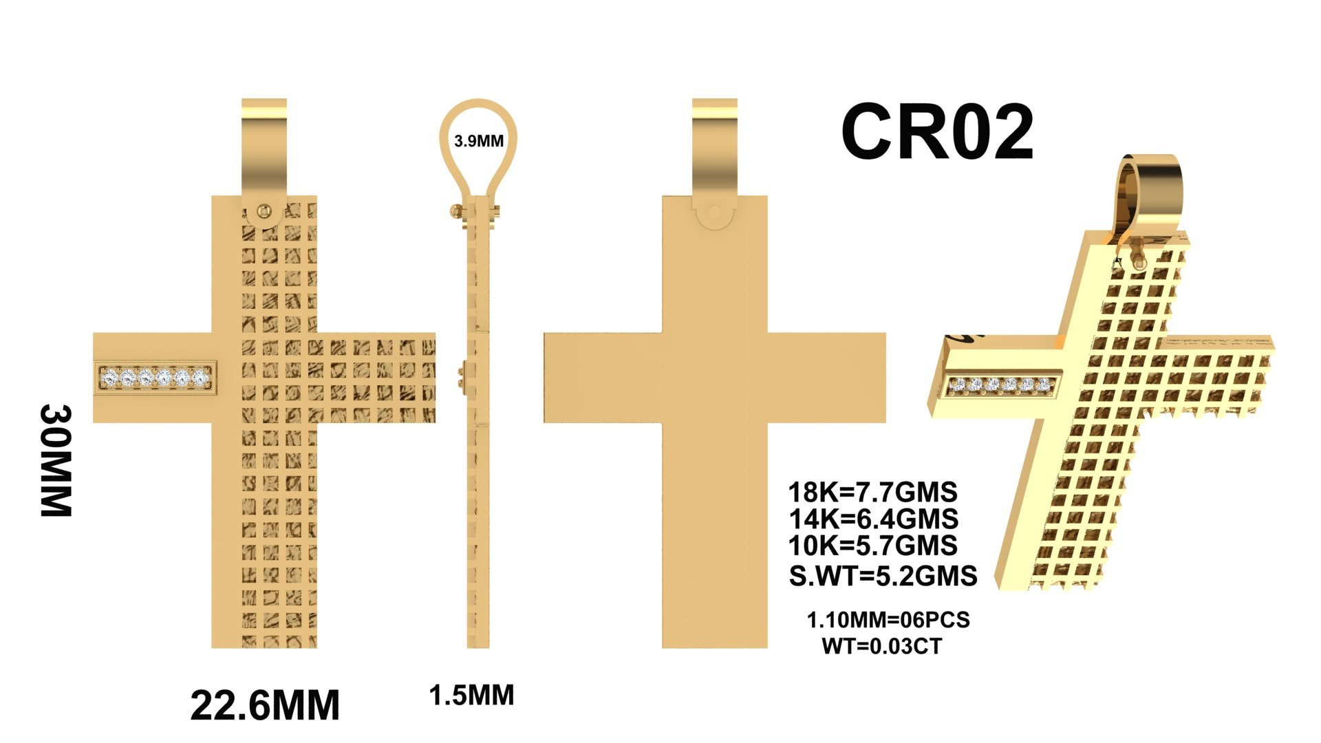 3D CR02 Model - TurboSquid 1802227