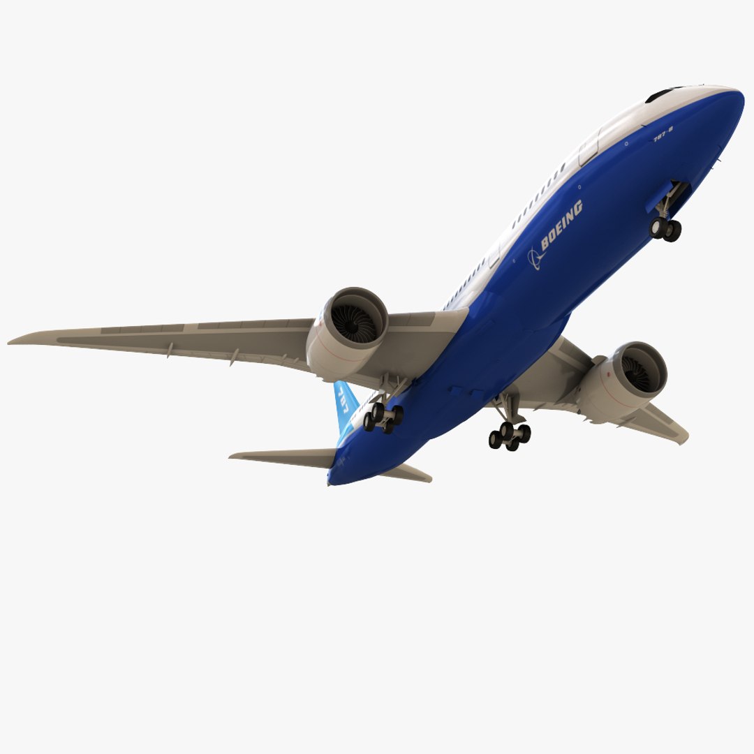 boeing 787-8 dreamliner 3d model