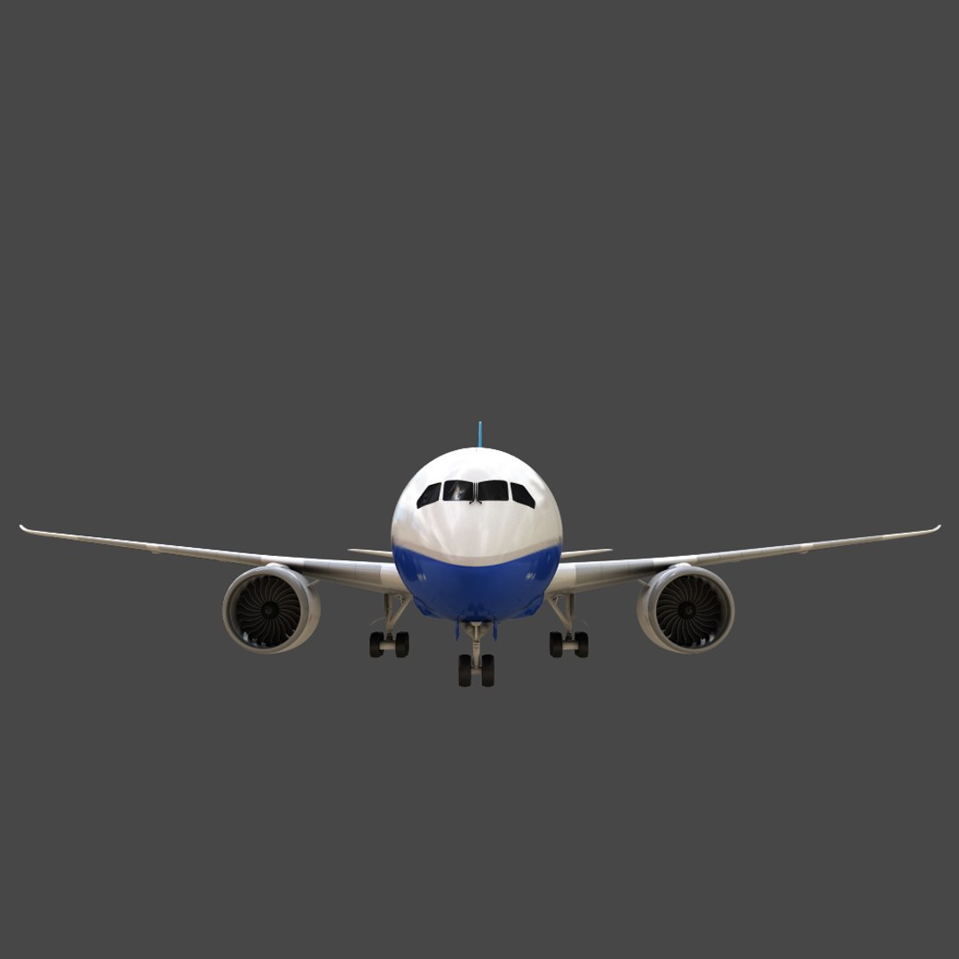 boeing 787-8 dreamliner 3d model