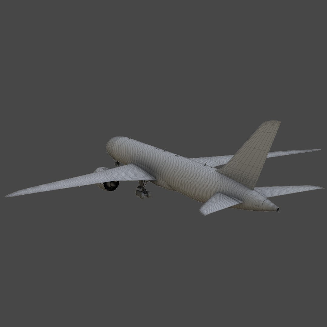 boeing 787-8 dreamliner 3d model