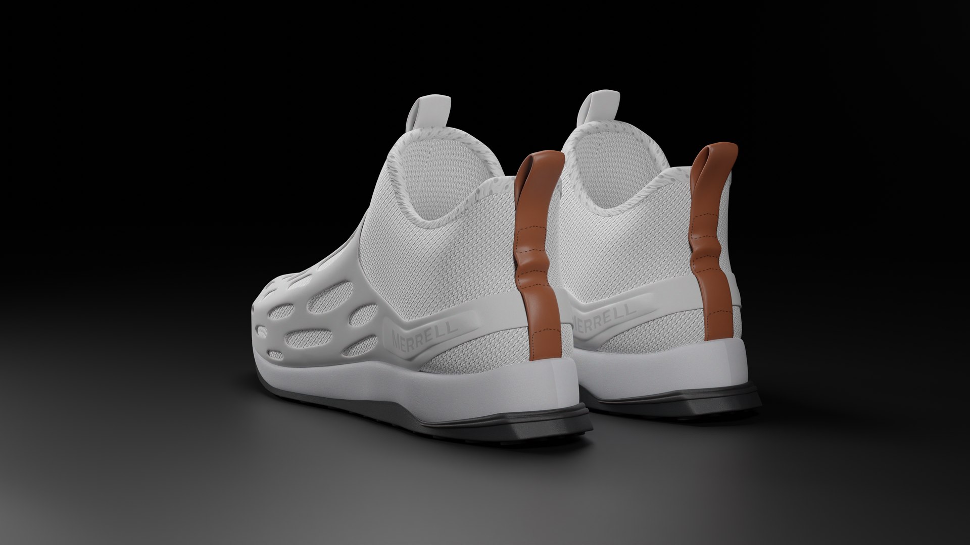 Shoes - Merrell - Hydro Runner Mid GORE-TEX Model - TurboSquid 2145226