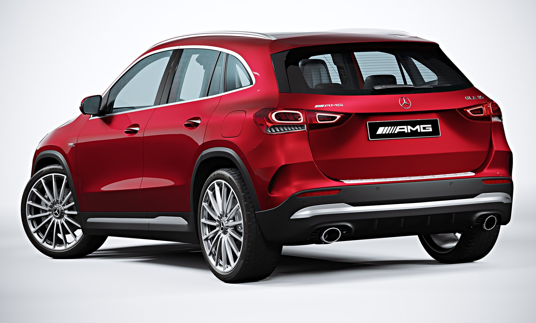 2021 Mercedes-benz Gla35 Amg 3D Model - TurboSquid 1553431