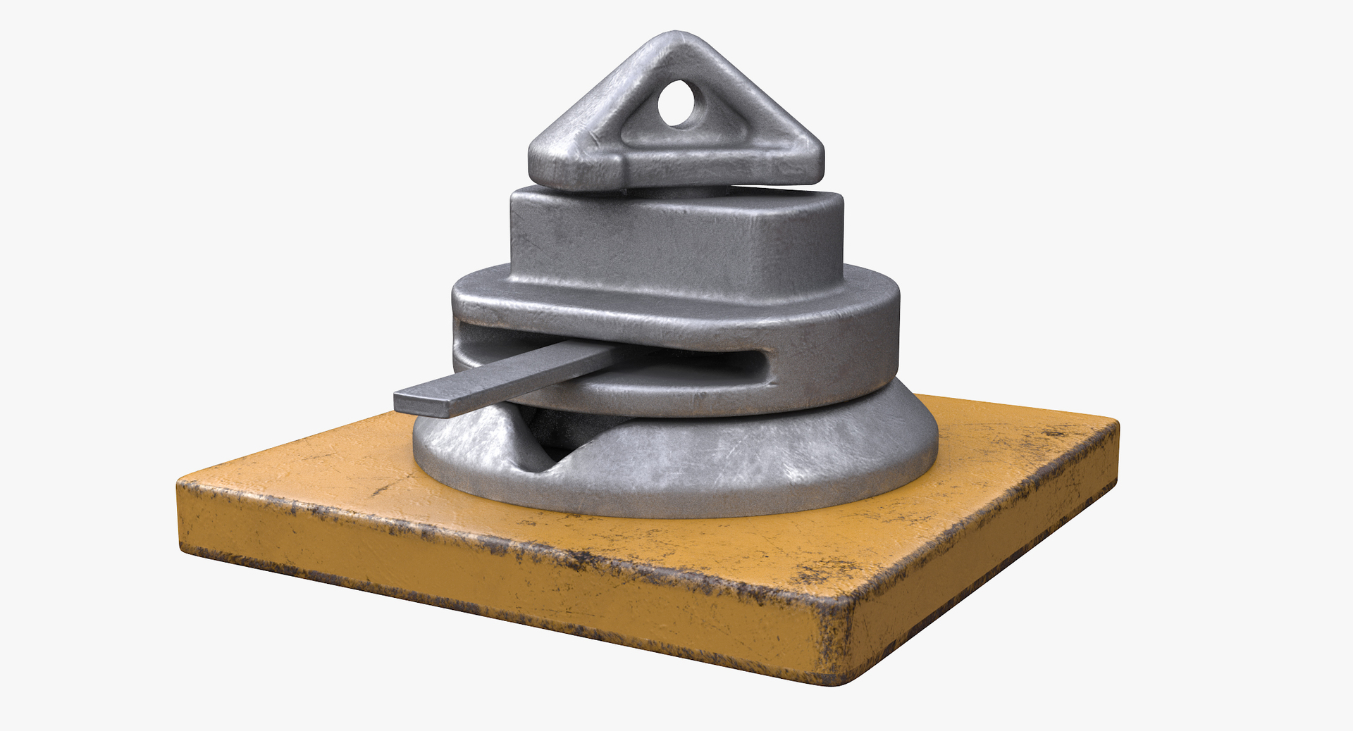 3D container deck lock model - TurboSquid 1322472