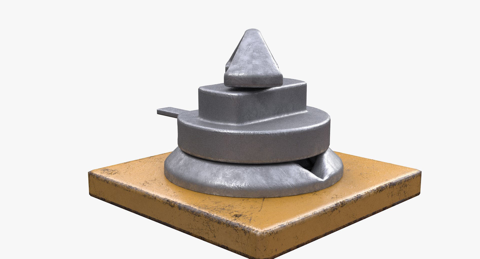 3D container deck lock model - TurboSquid 1322472