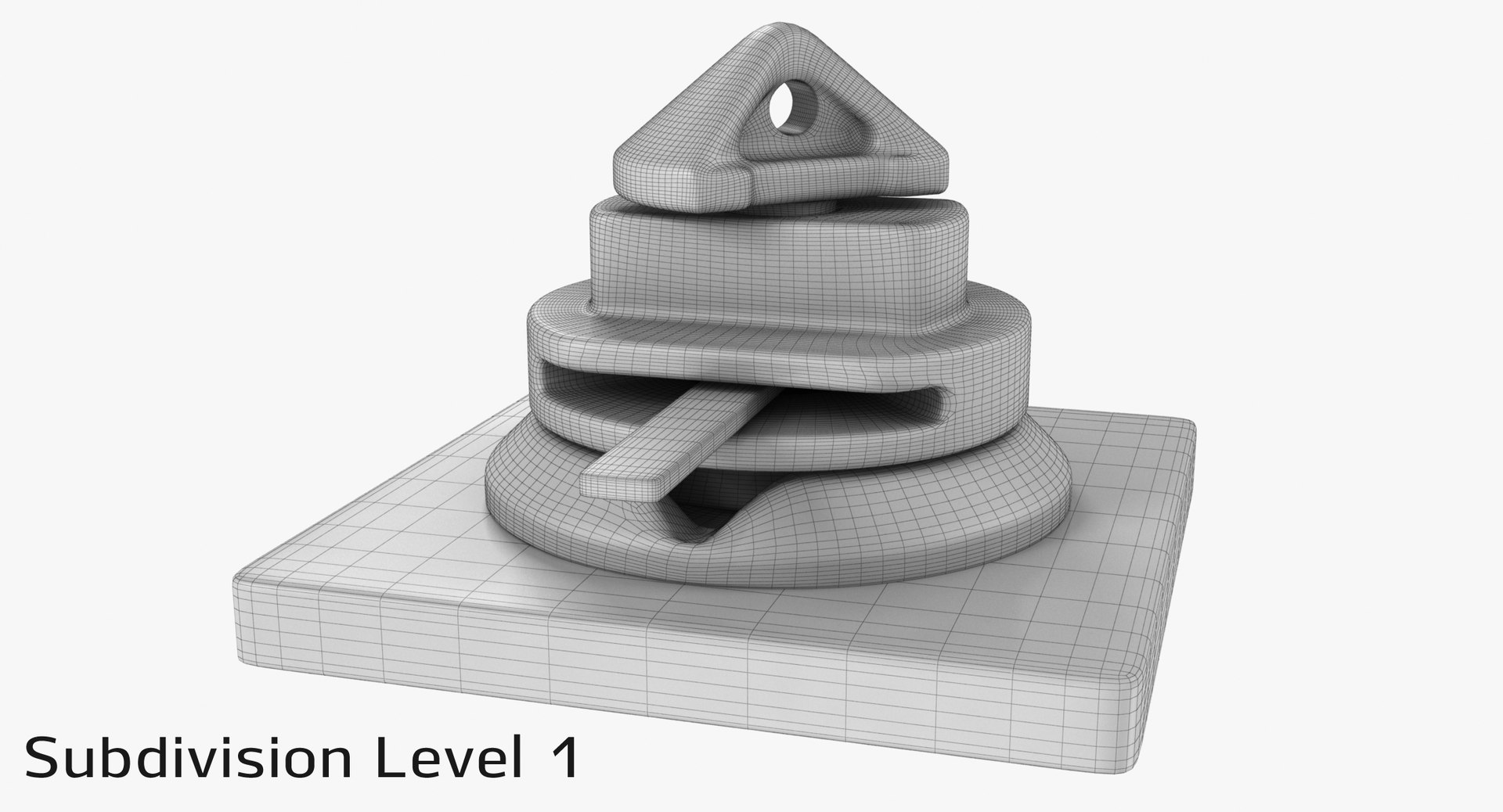 3D container deck lock model - TurboSquid 1322472