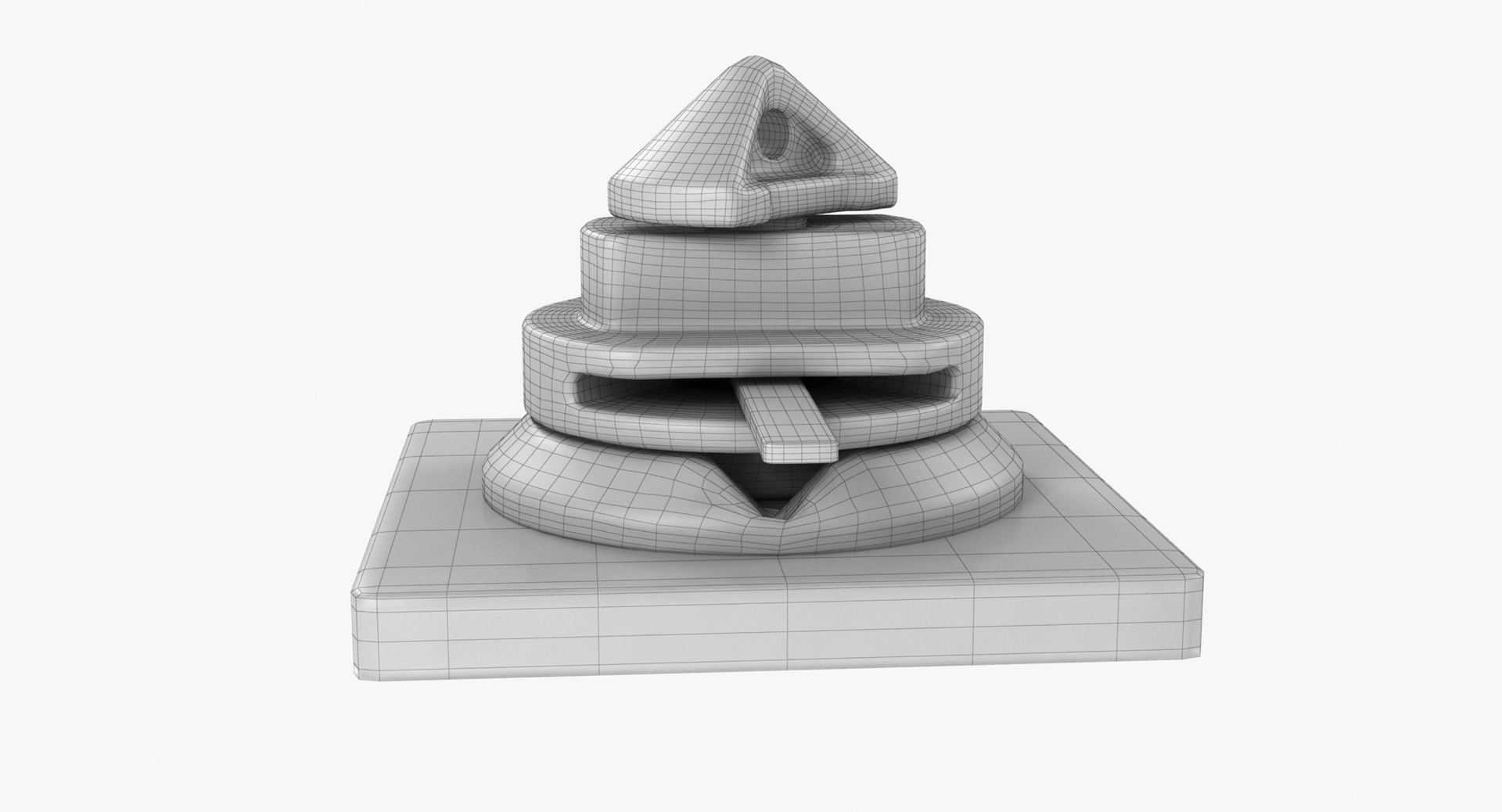 3D container deck lock model - TurboSquid 1322472