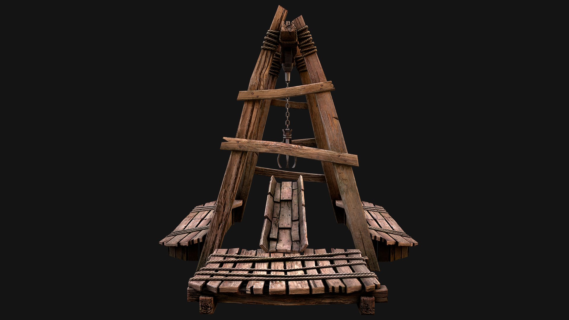 3D Model Quarry Crane For Resource Extraction - TurboSquid 2245653