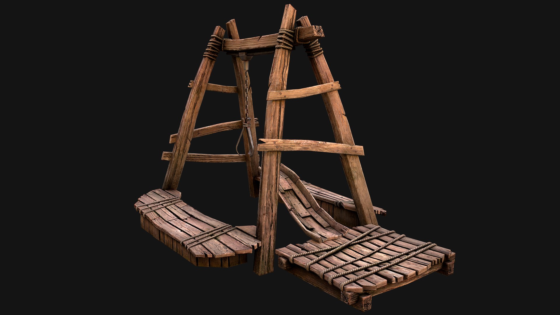 3D Model Quarry Crane For Resource Extraction - TurboSquid 2245653