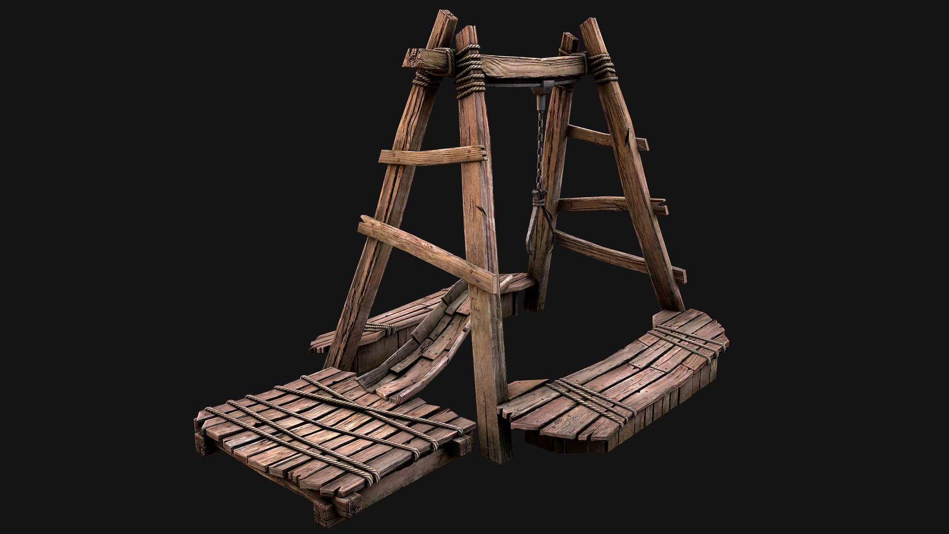 3D Model Quarry Crane For Resource Extraction - TurboSquid 2245653